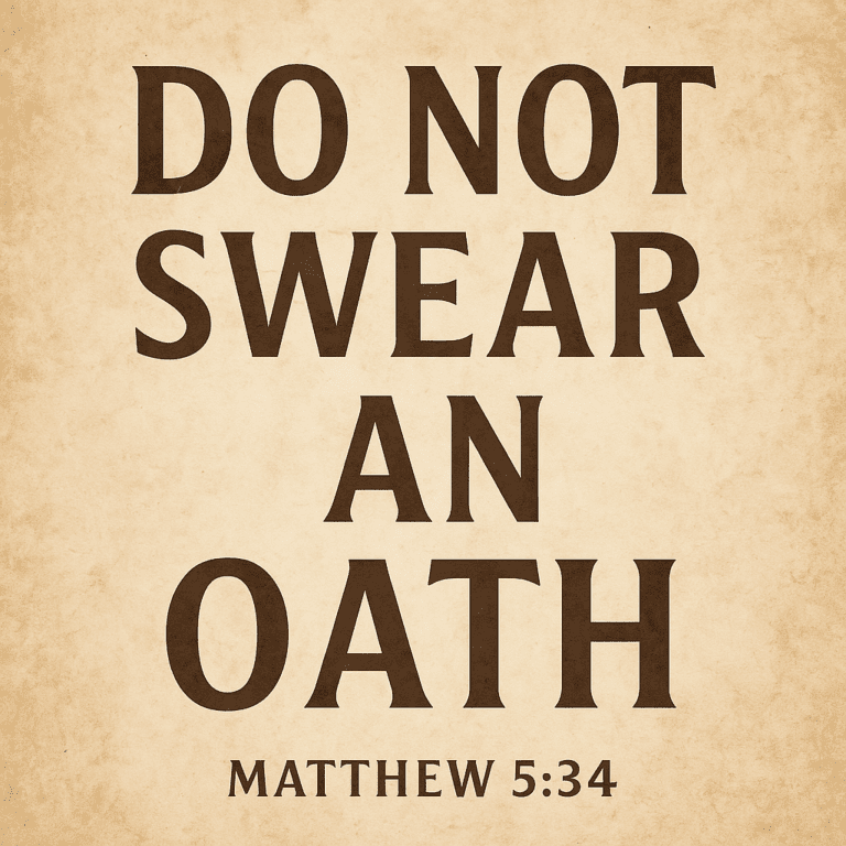 Jesus Said, "Do Not Swear" in the Bible: 3 Profound Reasons