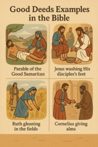 14 Amazing Good Deeds Examples in the Bible That Inspire Compassion