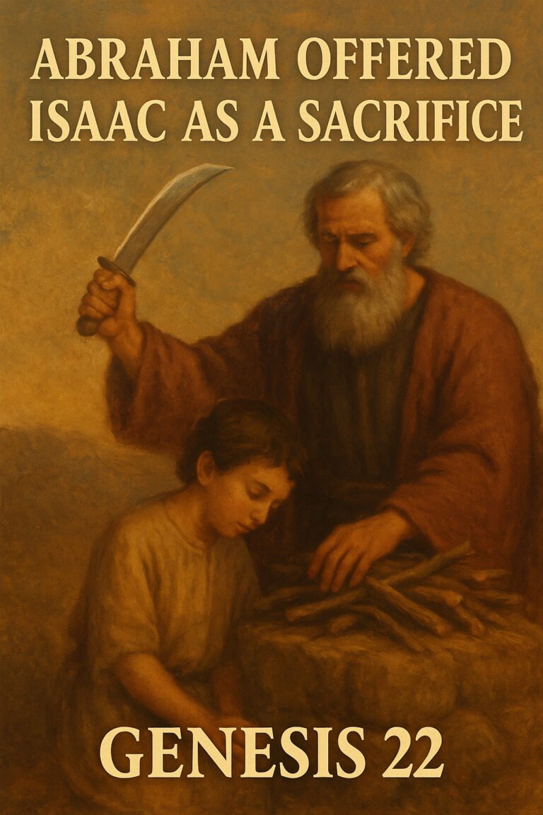 Abraham Offered Isaac as a Sacrifice: A Foreshadow of the Heavenly ...
