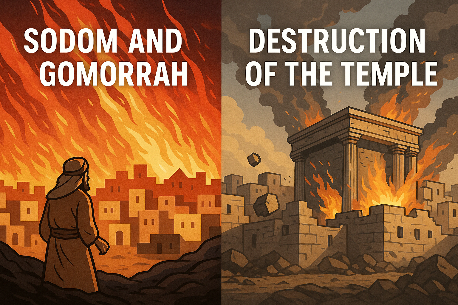 Sodom and Gomorrah Foreshadows the Destruction of the Temple (Genesis ...