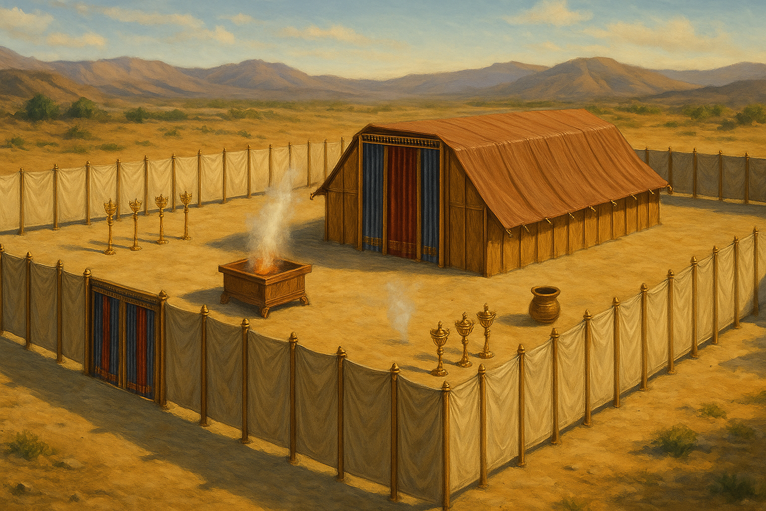 Profound Exodus 27 Summary: Bronze Altar and the Court of the Tabernacle